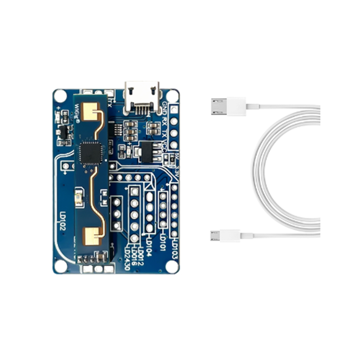 Non-Contact Induction Smart Sensor LD2410 for Respiration and Heartbeat ...