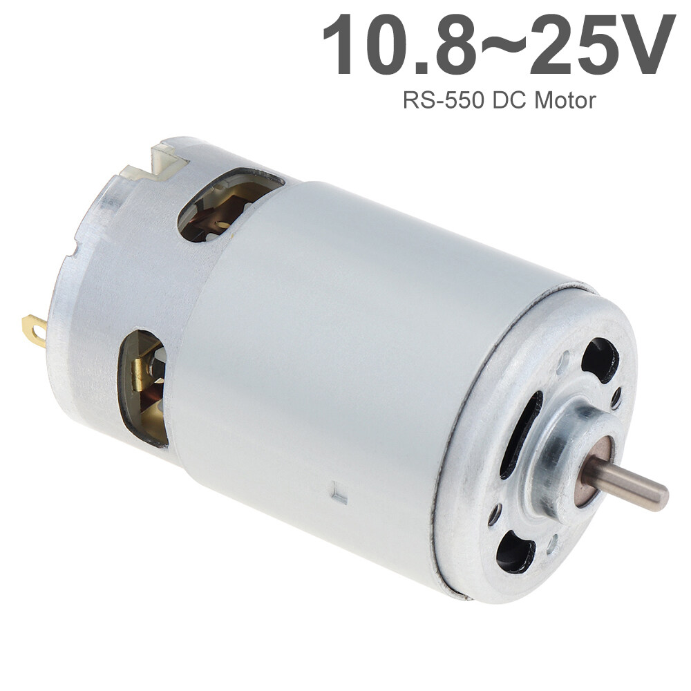 RS550 DC Motor 10.8V / 12V / 14.4V / 16.8V / 18V / 21V / 25V Electric ...