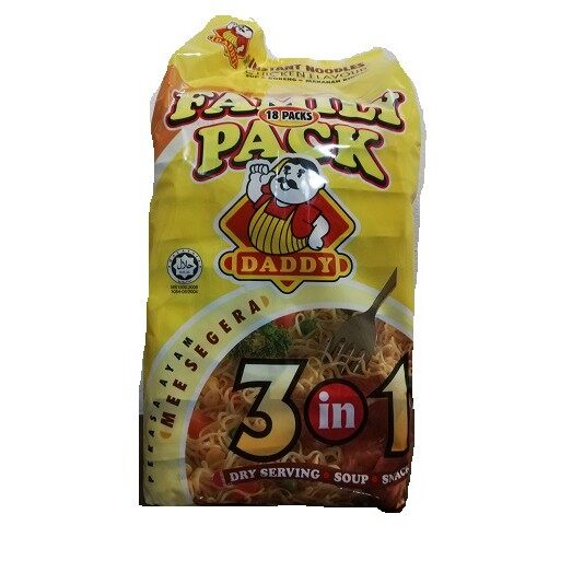Sibu Daddy Mee 3 in 1 Family Pack (18pkt x 80g) | Lazada