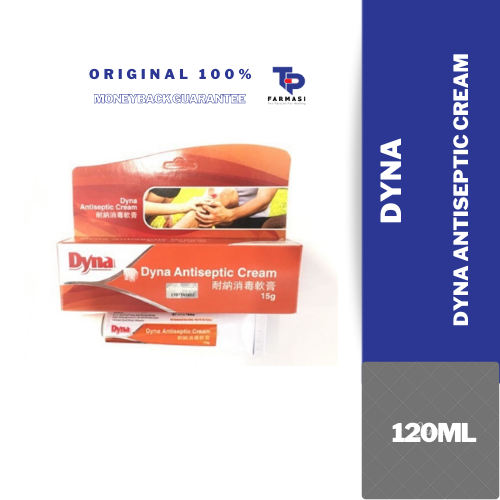 DYNA Antiseptic Cream 耐纳消毒软膏 (15g) FOR MINOR BURNS & CUTS | Lazada