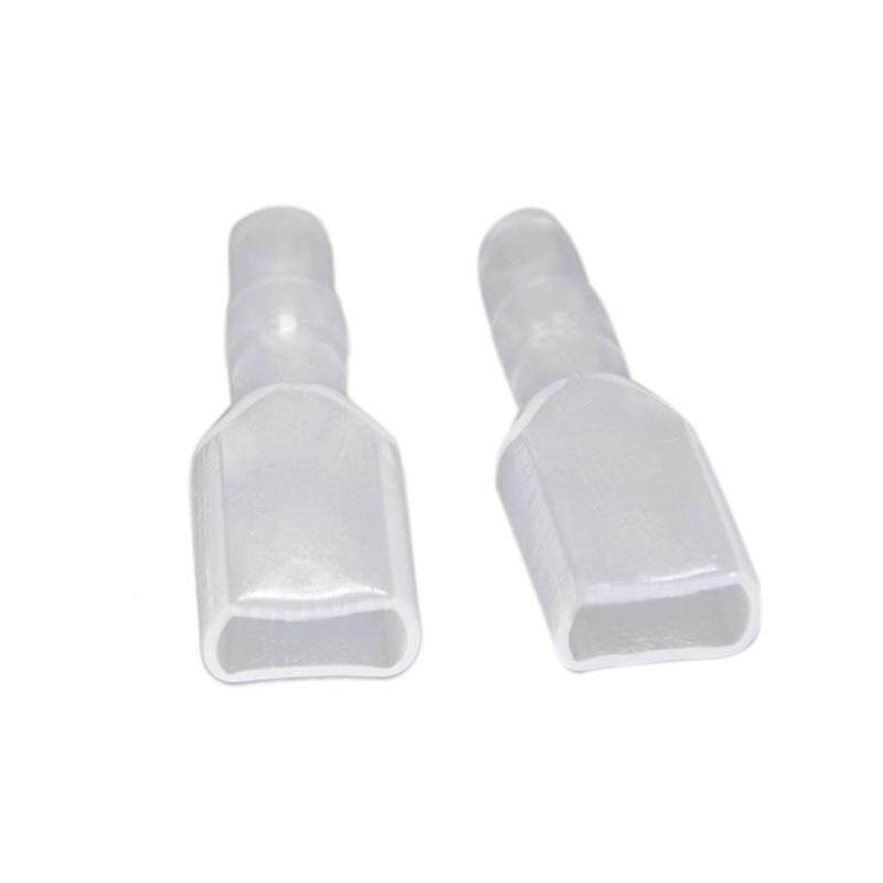 200Pcs/50Pairs Female Male Spade Crimp Terminals Sleeve Wire Wrap ...