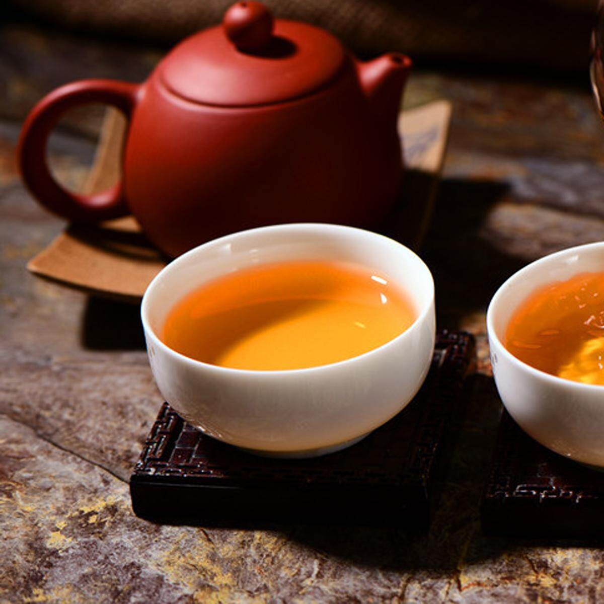 250g Raw Puer Green Tea Brown Mountain Early Spring Old Pu-erh Sheng ...