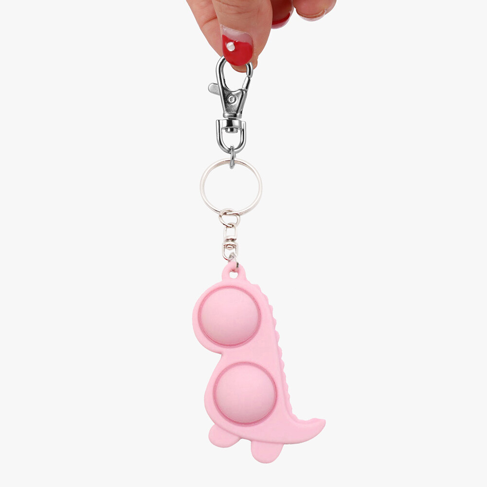 [Babywant] Mini Dimple Fidget พวงกุญแจของเล่น Bubble นิ้วมือ Sensory ...