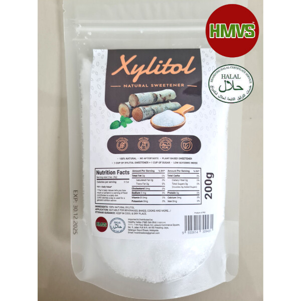 Xylitol Natural Sweetener 200g/300g (HALAL)(木糖醇) | Lazada