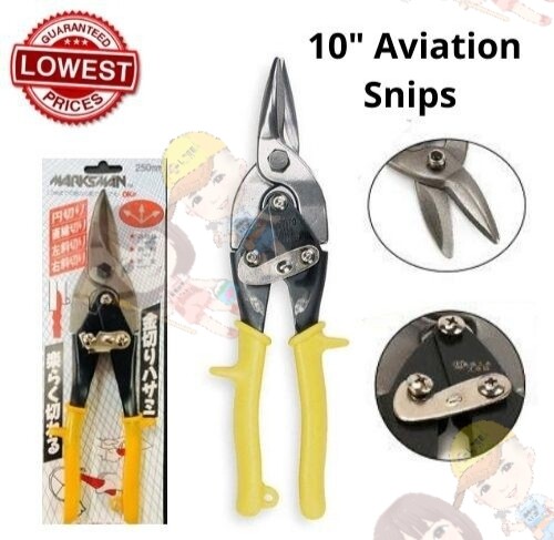 10” MARKSMAN AVIATION SNIP PLATE CUTTER/ GUNTING ZINK/ GUNTING DAWAI ...