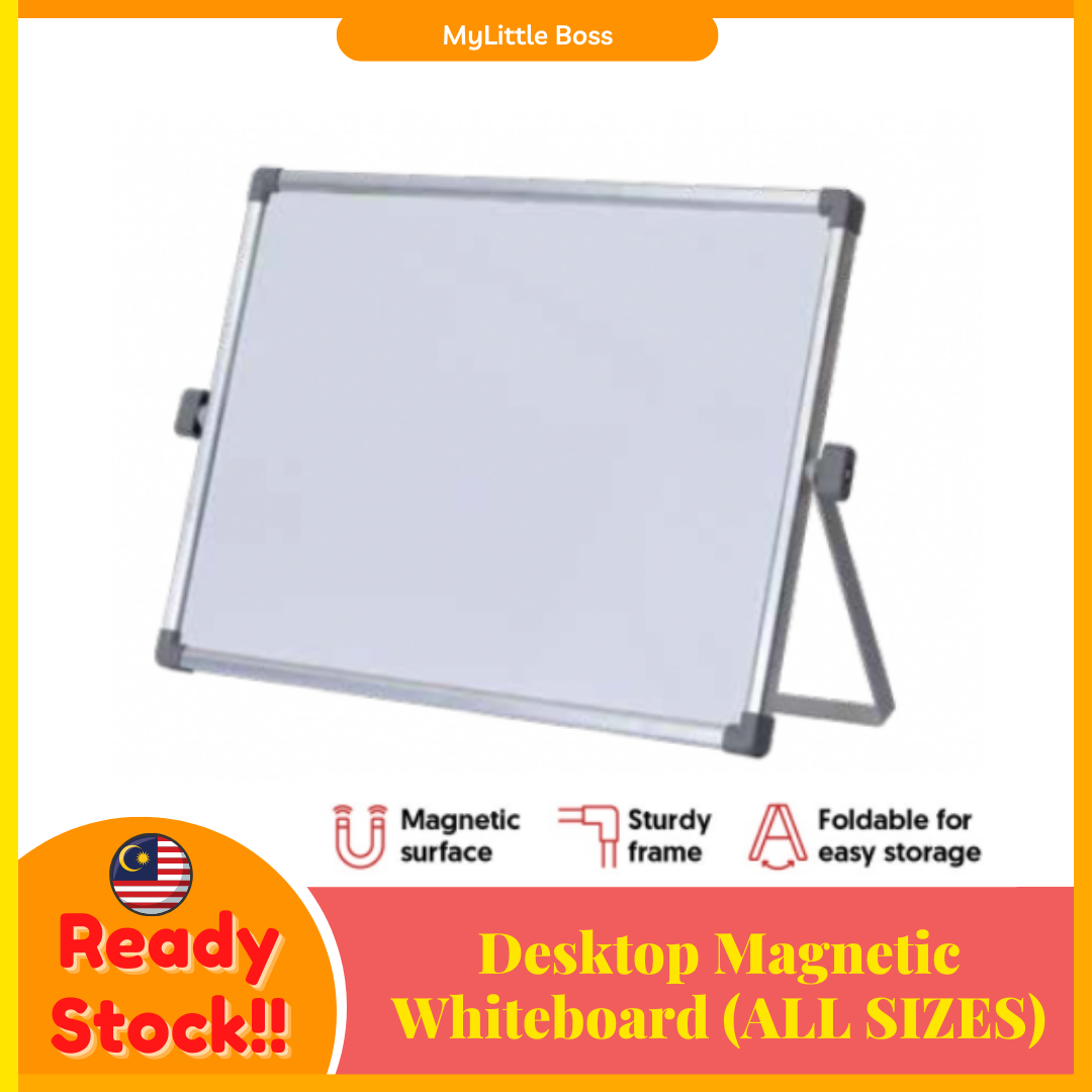 🔥Ready Stock🔥Desktop Whiteboard Portable Small Magnetic Whiteboard ...