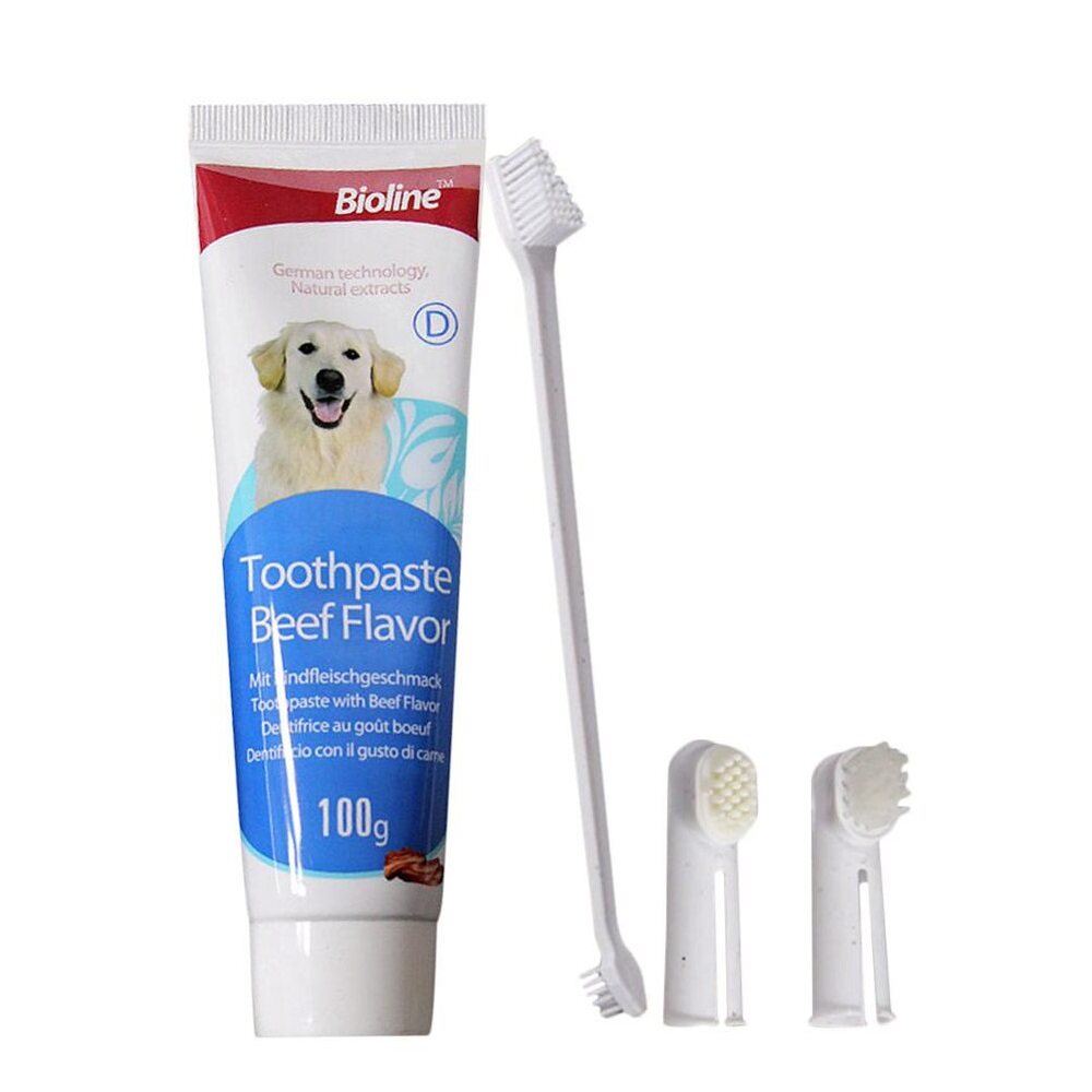 Bioline Dental Care Set Toothpaste With Beef/Mint/Orange 100g | Lazada