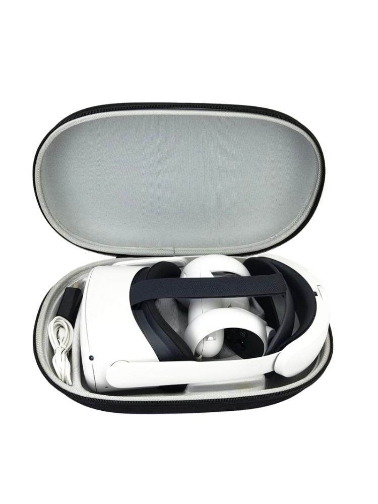 ชุดหูฟัง VR Hard Shells เข้ากันได้กับ Oculus Quest 2 กระเป๋าชุดหูฟัง ...