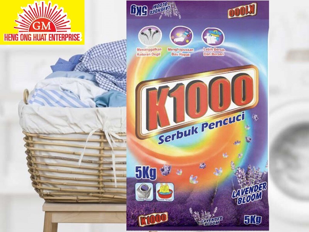 K1000 DETERGENT POWDER 5kg | Lazada