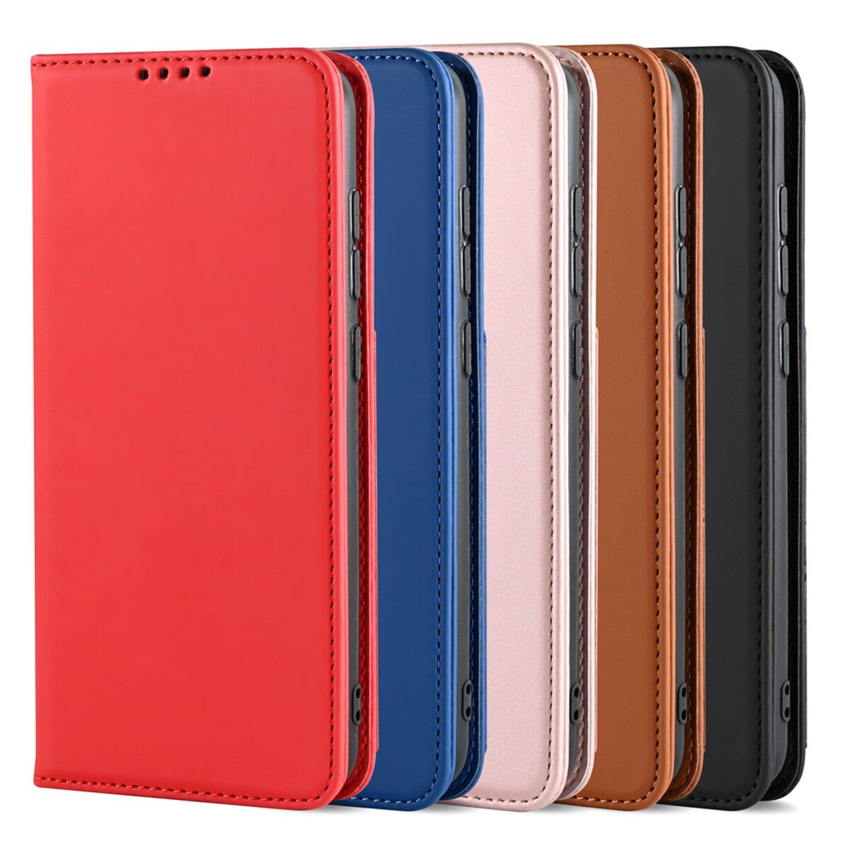 เคสโทรศัพท์สำหรับ Xiaomi Redmi,เคสแบบฝาพับหนัง PU TPU แบบกระเป๋าสตางค์ ...