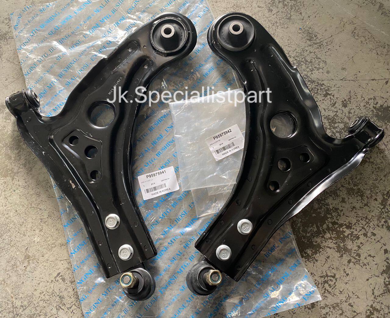 LOWER ARM SET FRONT LH & RH KOREA PART (OEM) [LEFT : 95975941 / RIGHT ...