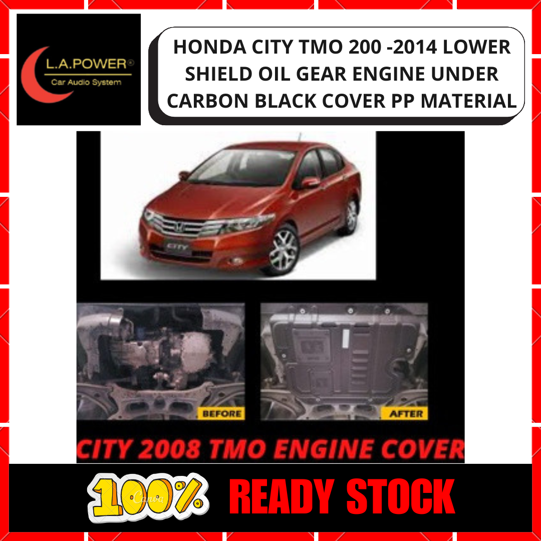 HONDA CITY TMO 2008 - 2014 LOWER SHIELD OIL GEAR ENGINE UNDER CARBON ...