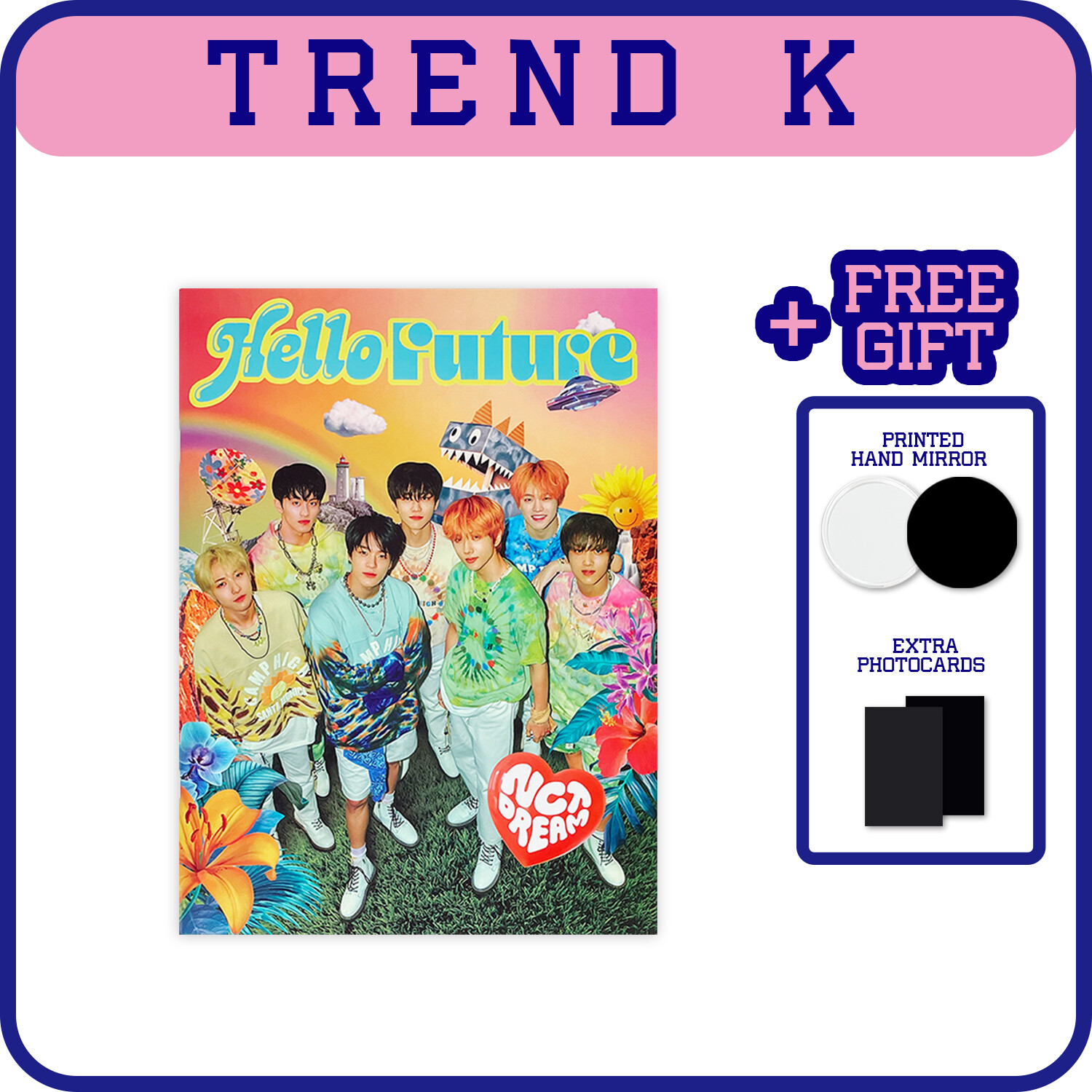 NCT DREAM The 1st Album Repackage - Hello Future [ HELLO Ver. ] CD-R ...