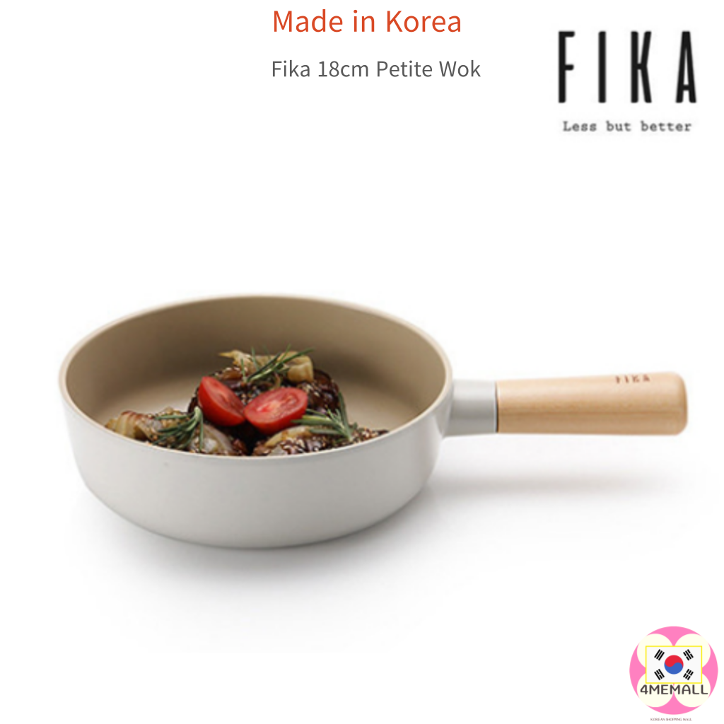 [Neoflam] Made in Korea / Fika 18cm Petite Wok IH, induction available, frying pan, egg pan ...