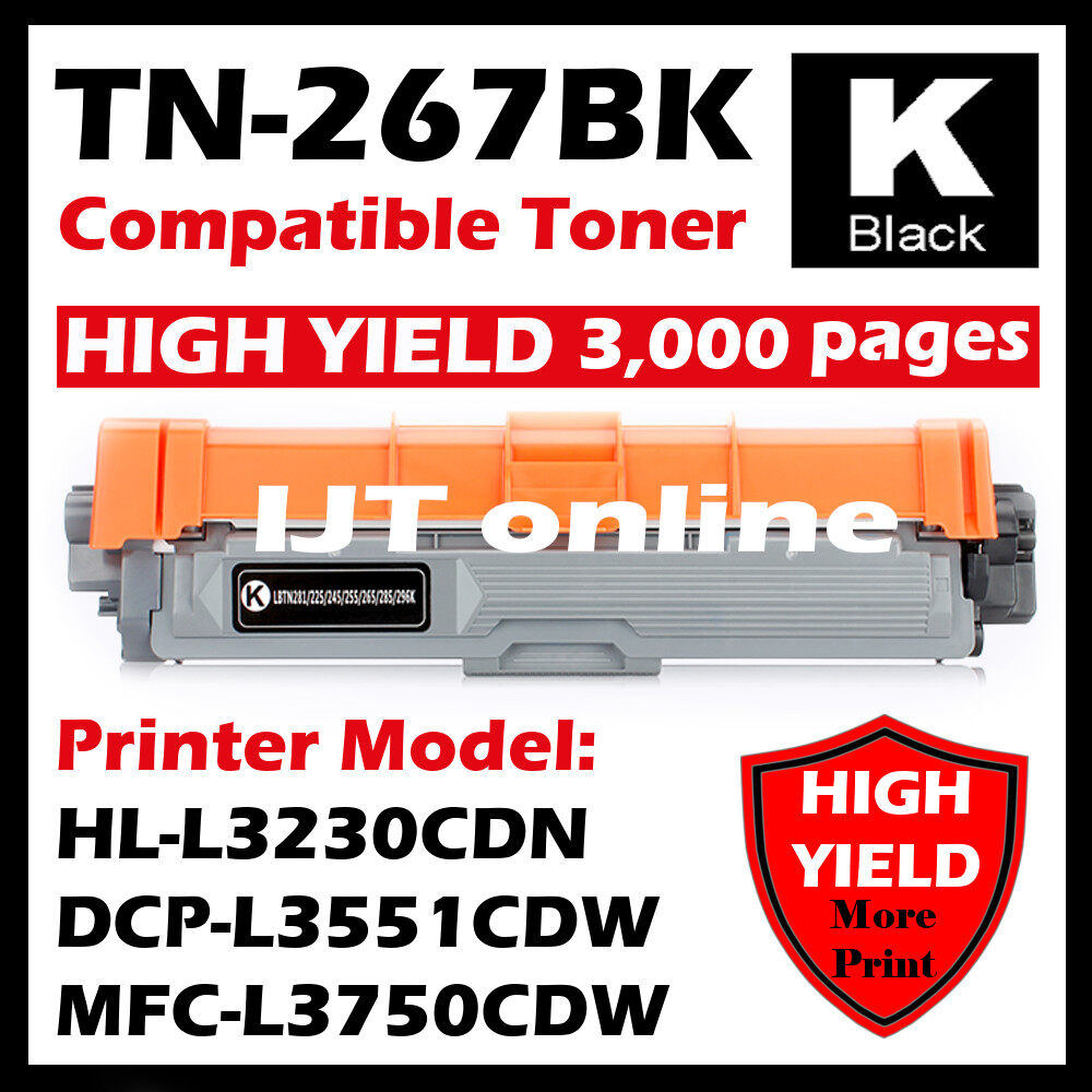 [B/C/M/Y] Color TN267 Compatible To Brother TN 263 TN-263 TN263 TN 267 ...