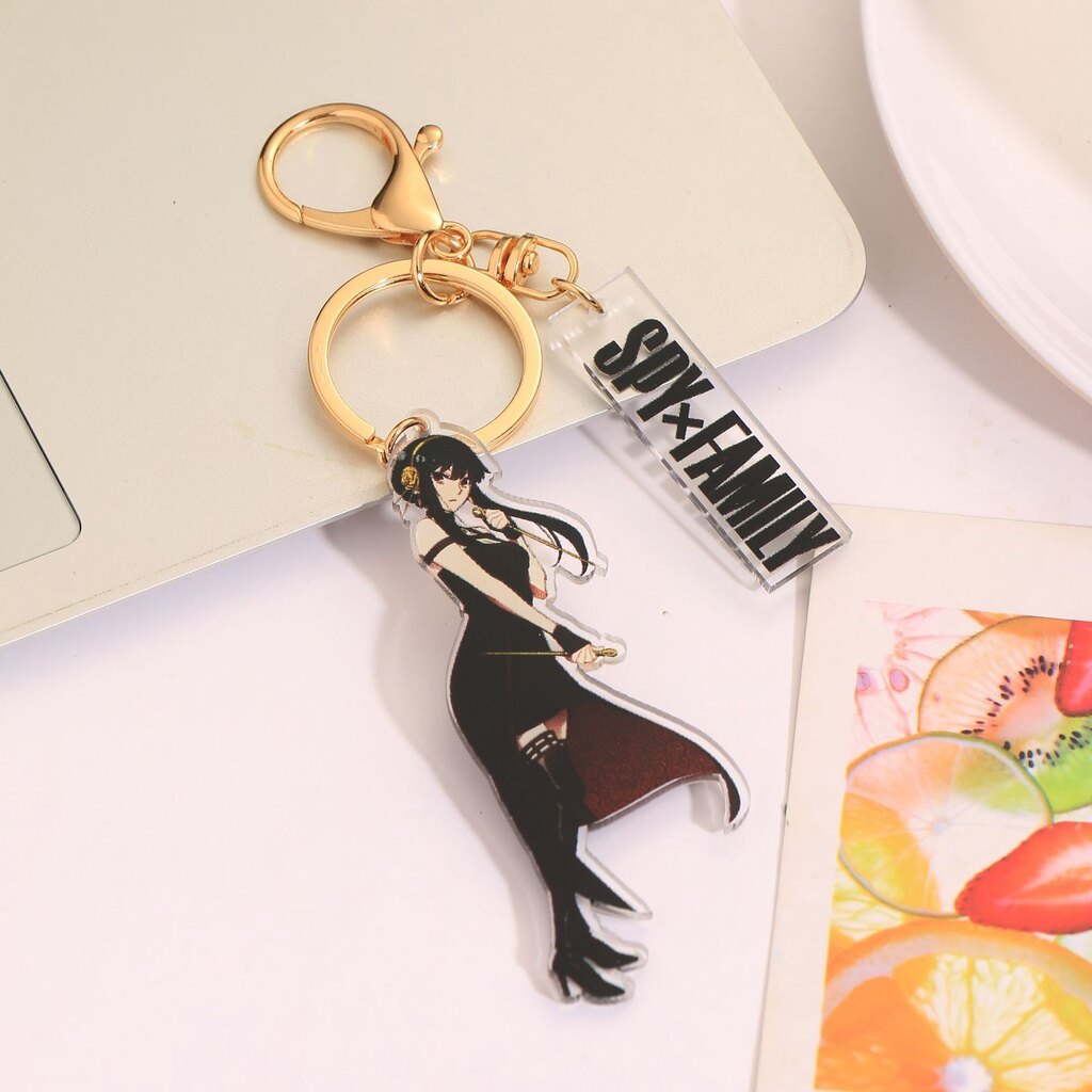 Spy X Family Keychain SPYxFAMILY Keyring Anya Loid Forger Yor for Bag ...