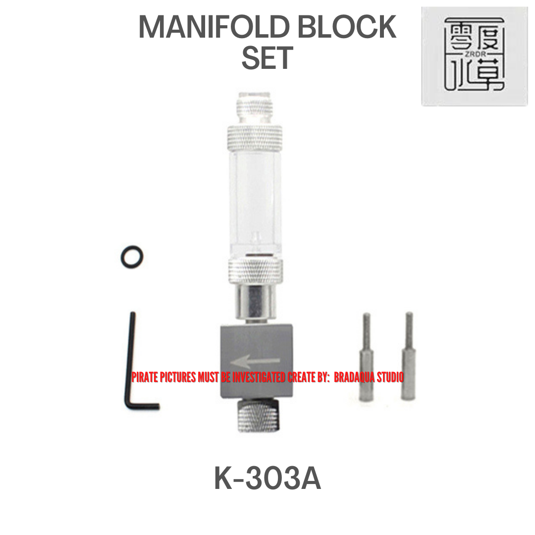 ZRDR CO2 Regulator Expansion Manifold Blocks For Regulator K303C Model | Lazada