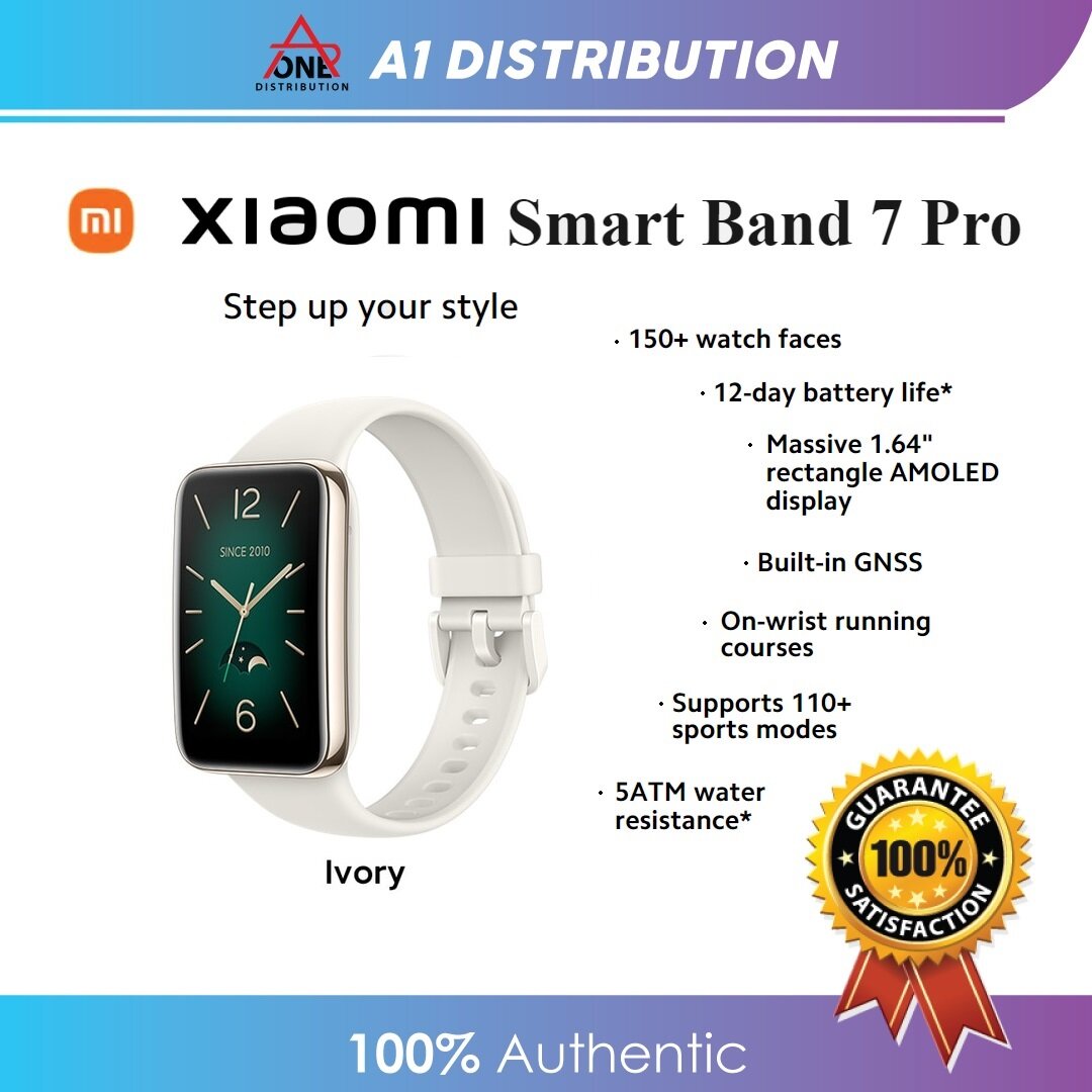 Xiaomi Mi Smart Band 7 Pro (100% Original Xiaomi Malaysia) English ...