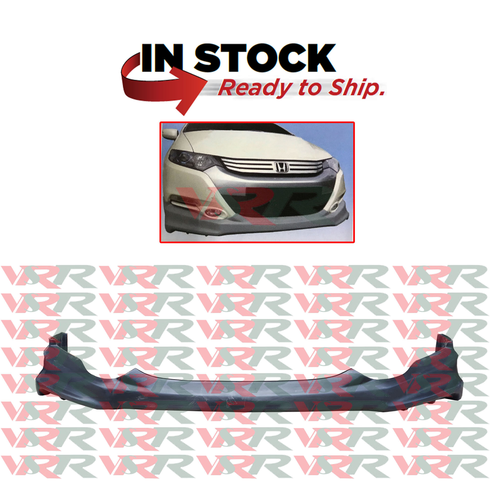 Honda Insight Hybrid 2nd Gen (2011 Facelift ONLY) MG Style Front Skirt ...