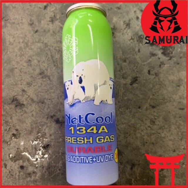 Compressor Oil Treatment ( With Gas R134a & UV Dye & OIL ) 3 in 1 LEAK ...