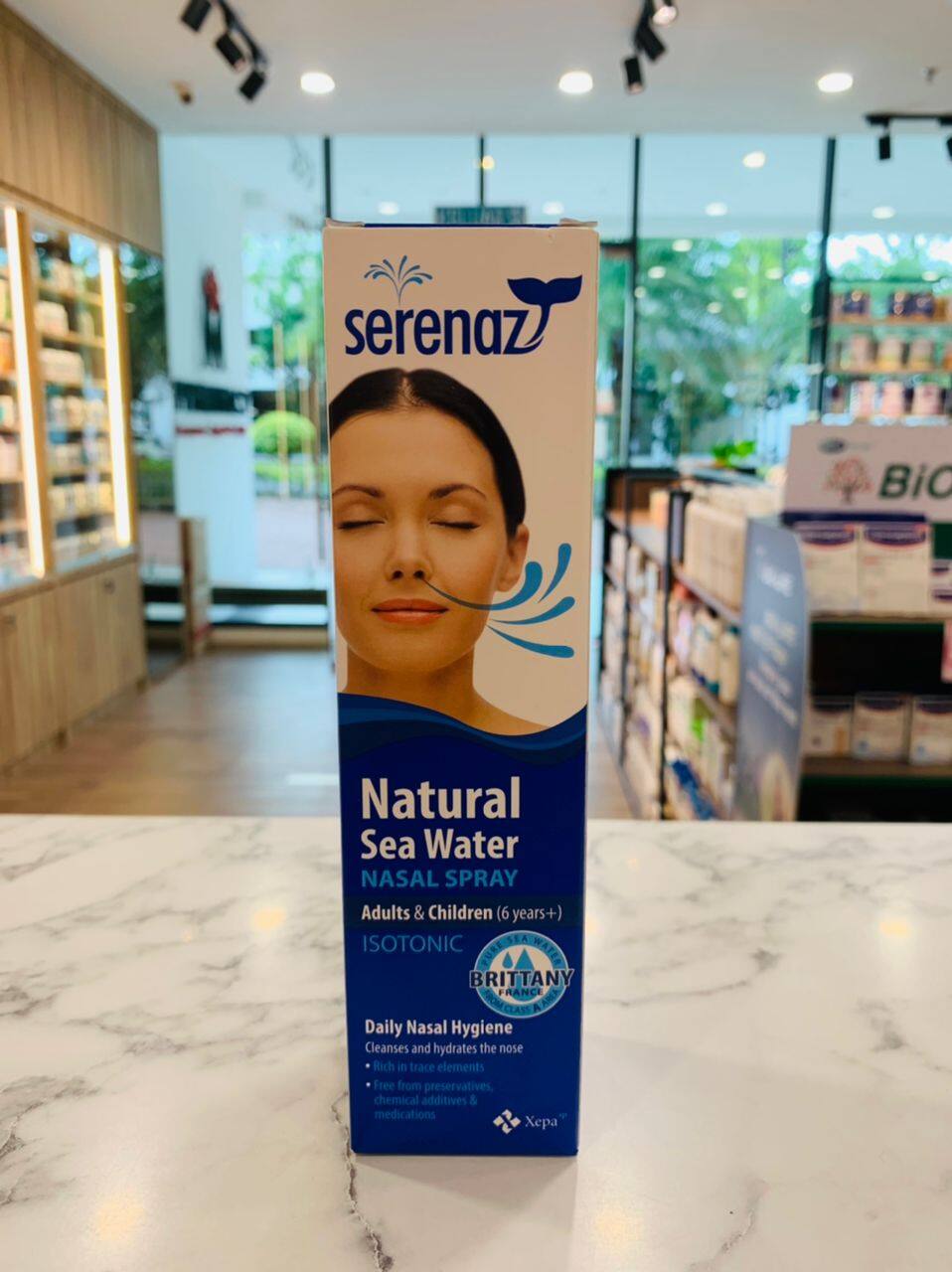 XEPA SERENAZ NATURAL SEA WATER NASAL SPRAY 120ML | Lazada