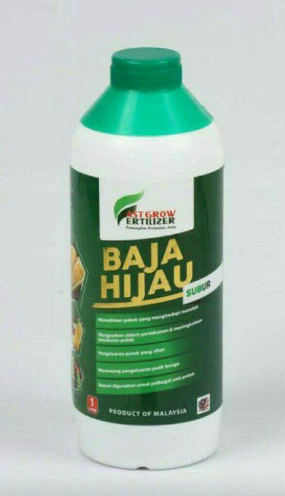 Baja Foliar FASTGROW FERTILIZER HIJAU Pek 1 Liter (Subur) | Lazada