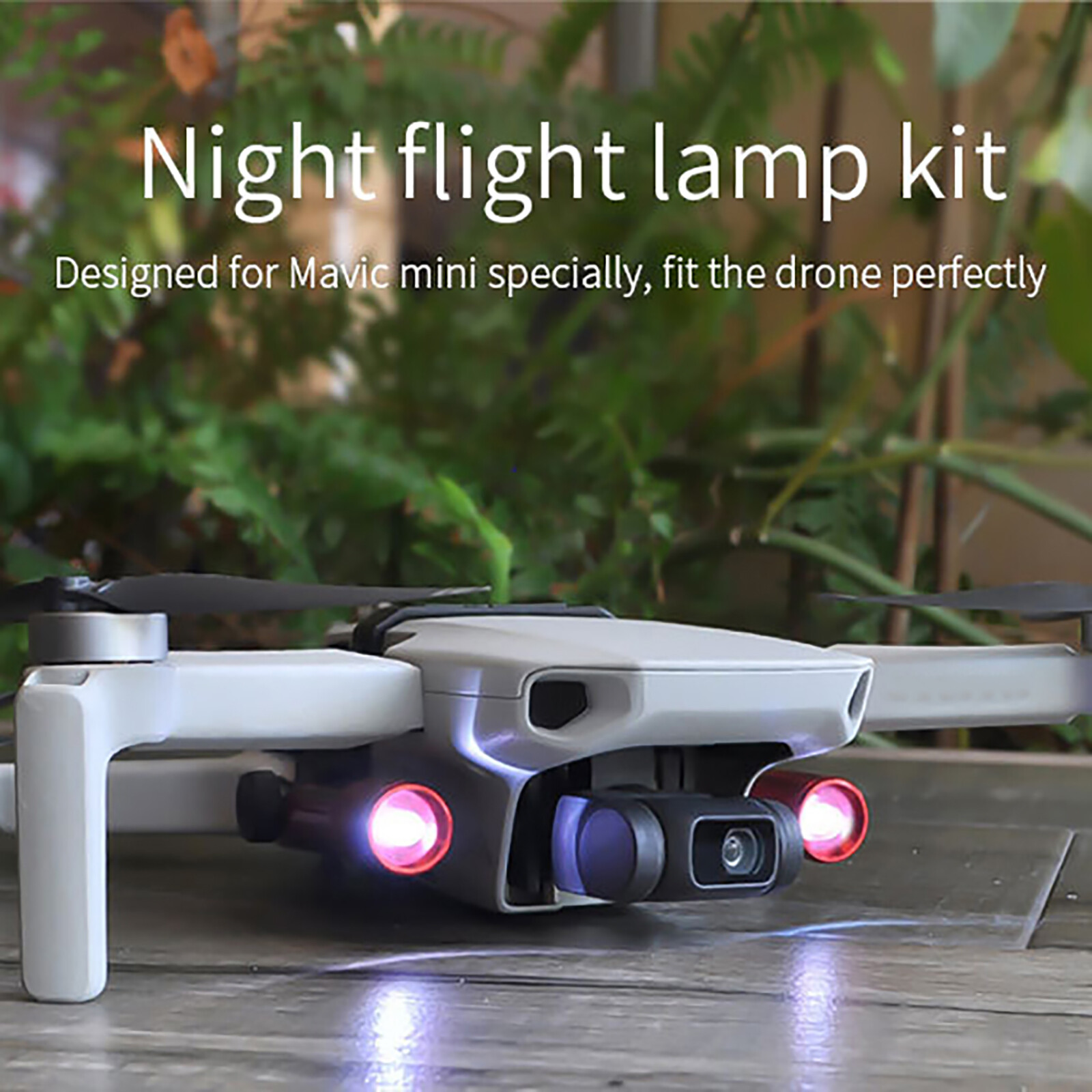 Night Flying ไฟ LED เติมไฟฉายสำหรับ DJI Mavic Mini 2อุปกรณ์เสริมโดรน ...