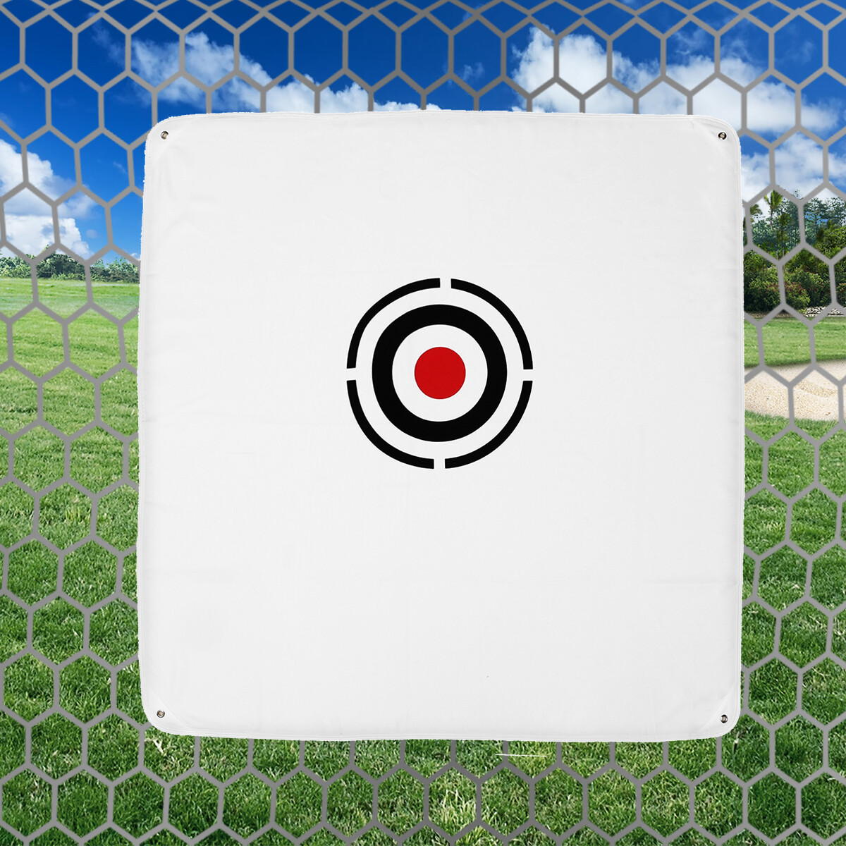 Golf Bullseye Practice Cloth Hitting Target Canvas Golf Training Aid ...