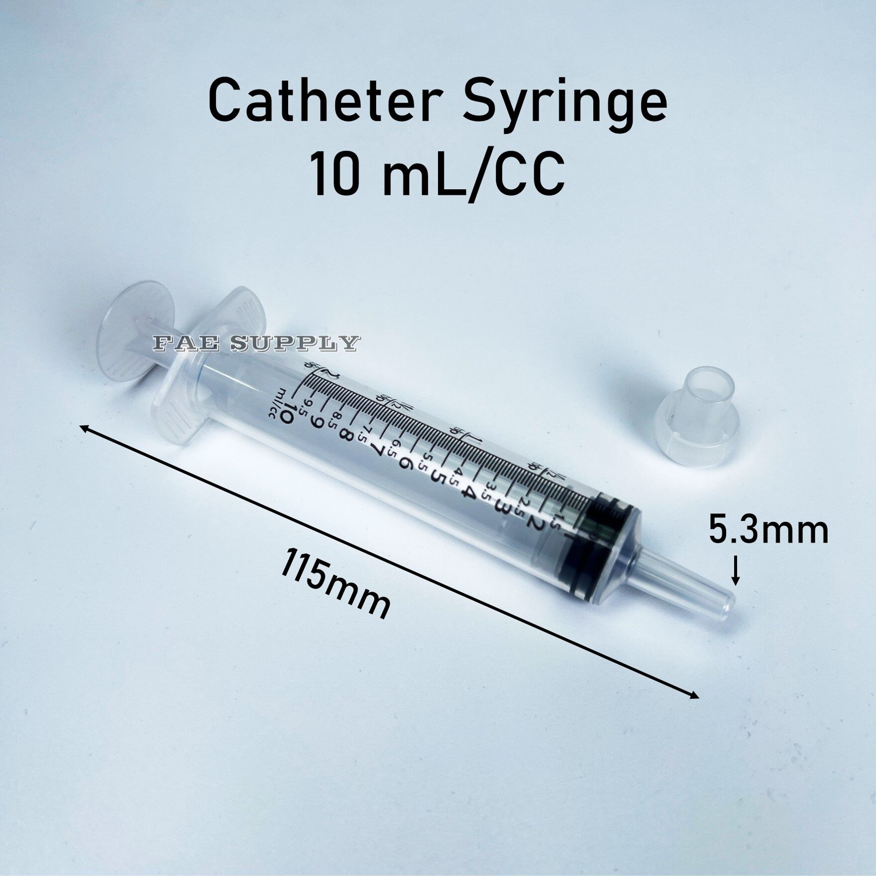 Catheter Syringe Picagari muncung besar feeding syringe 5/10/20/60 ml ...