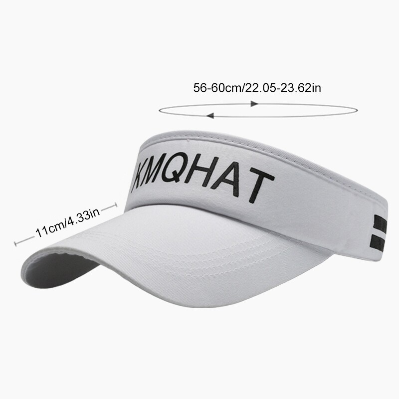 ฤดูร้อนกลางแจ้งหมวกกันแดดสำหรับผู้หญิงและผู้ชายหมวกปรับได้ป้องกันแสง ...