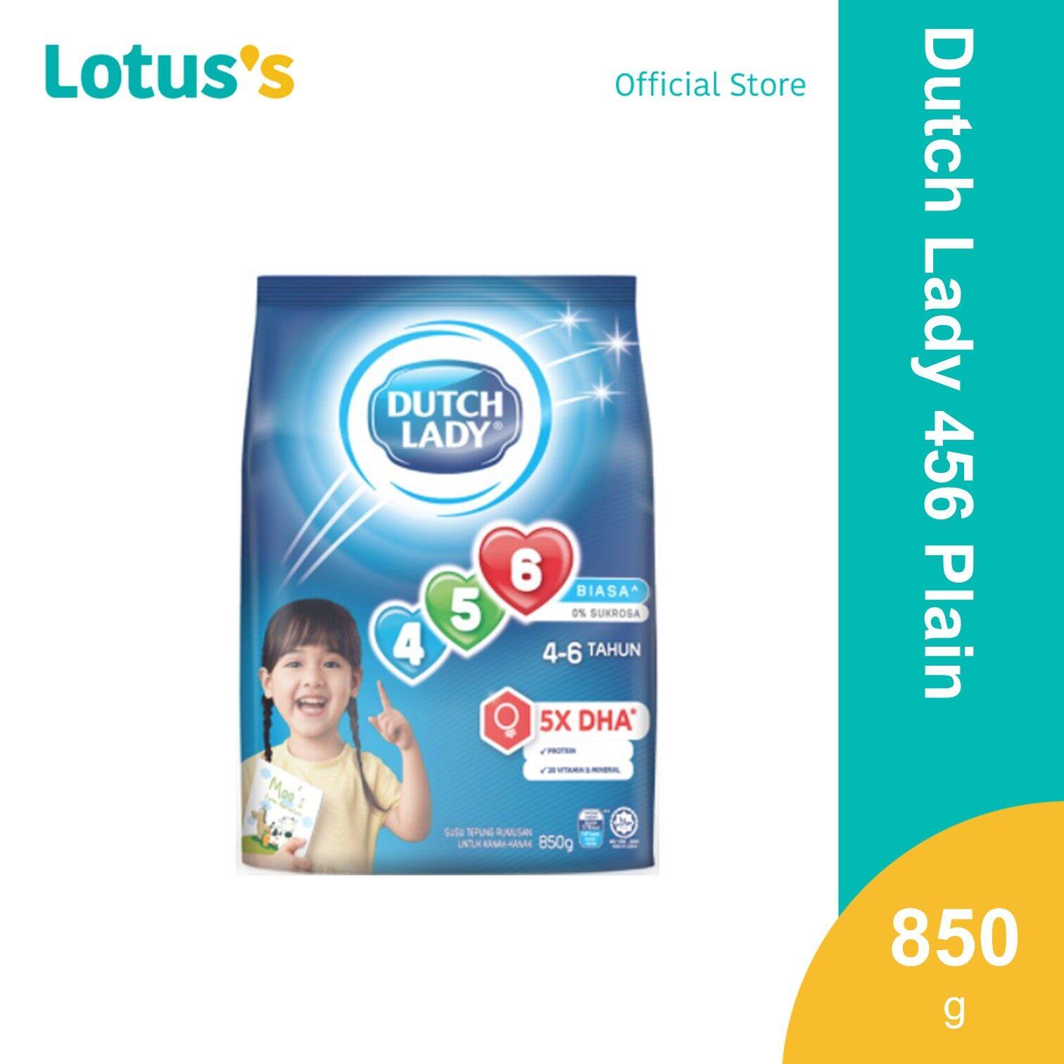Dutch Lady 456 Plain 850g | Lazada