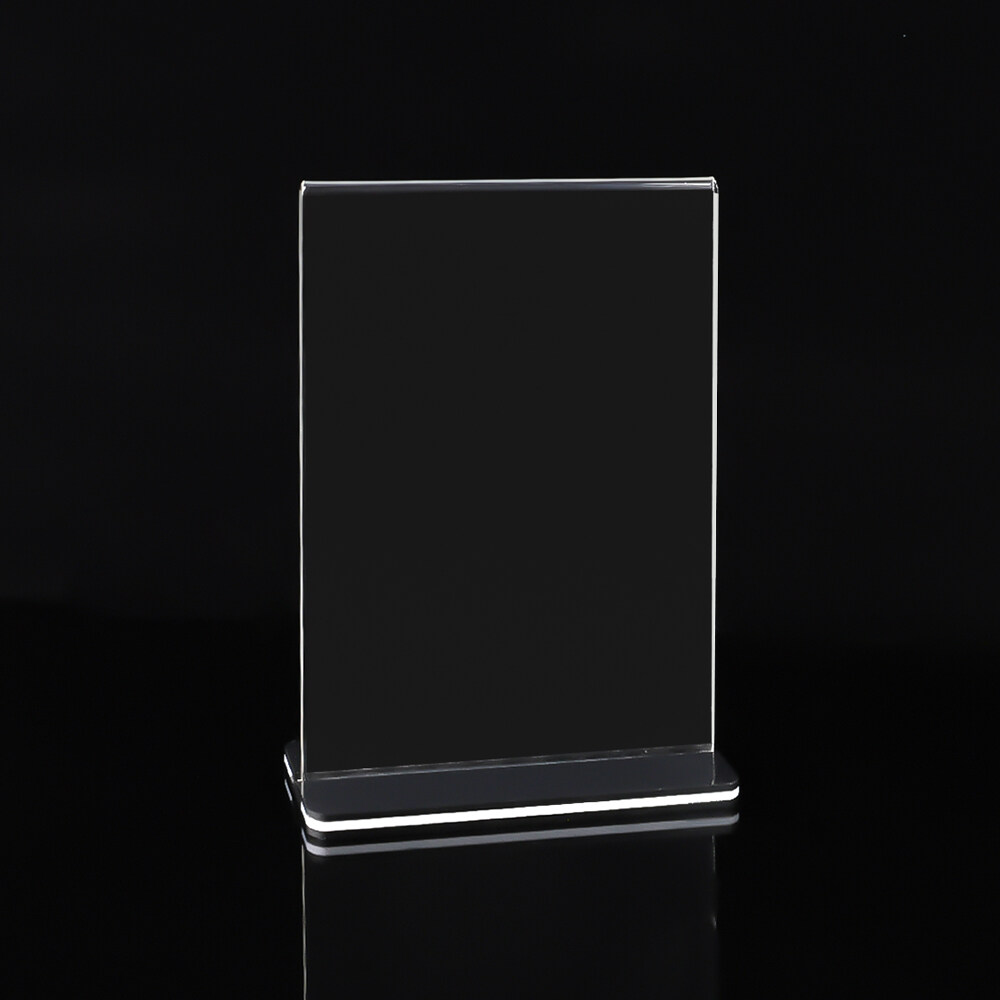 Acrylic T-type Table Signboard Double-sided Table Sign Display Card ...
