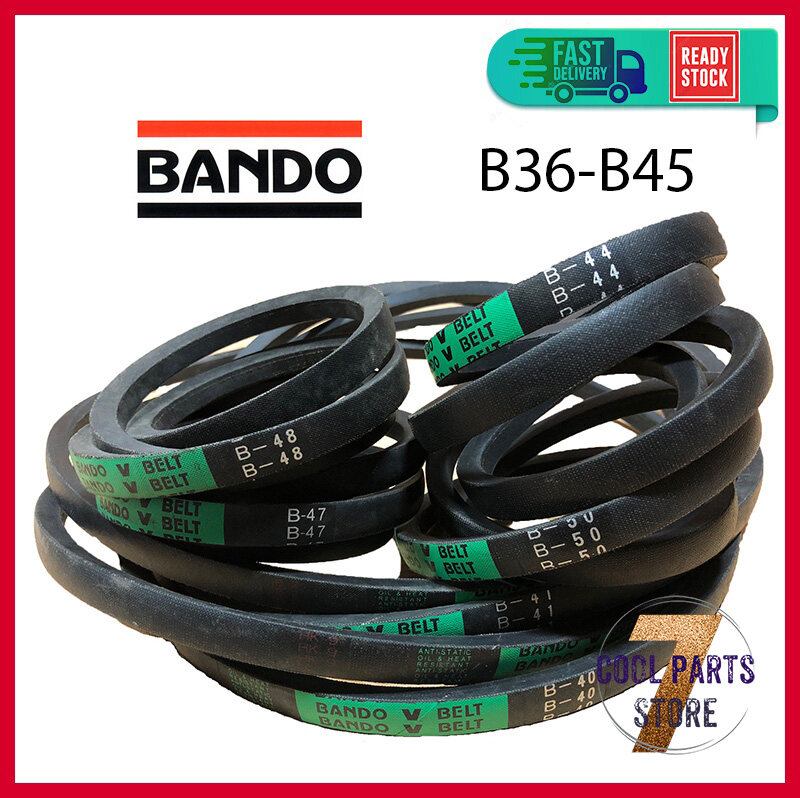 BANDO V Belt B36 B37 B38 B39 B40 B41 B42 B43 B44 B45 Bando V Belt - 100 ...