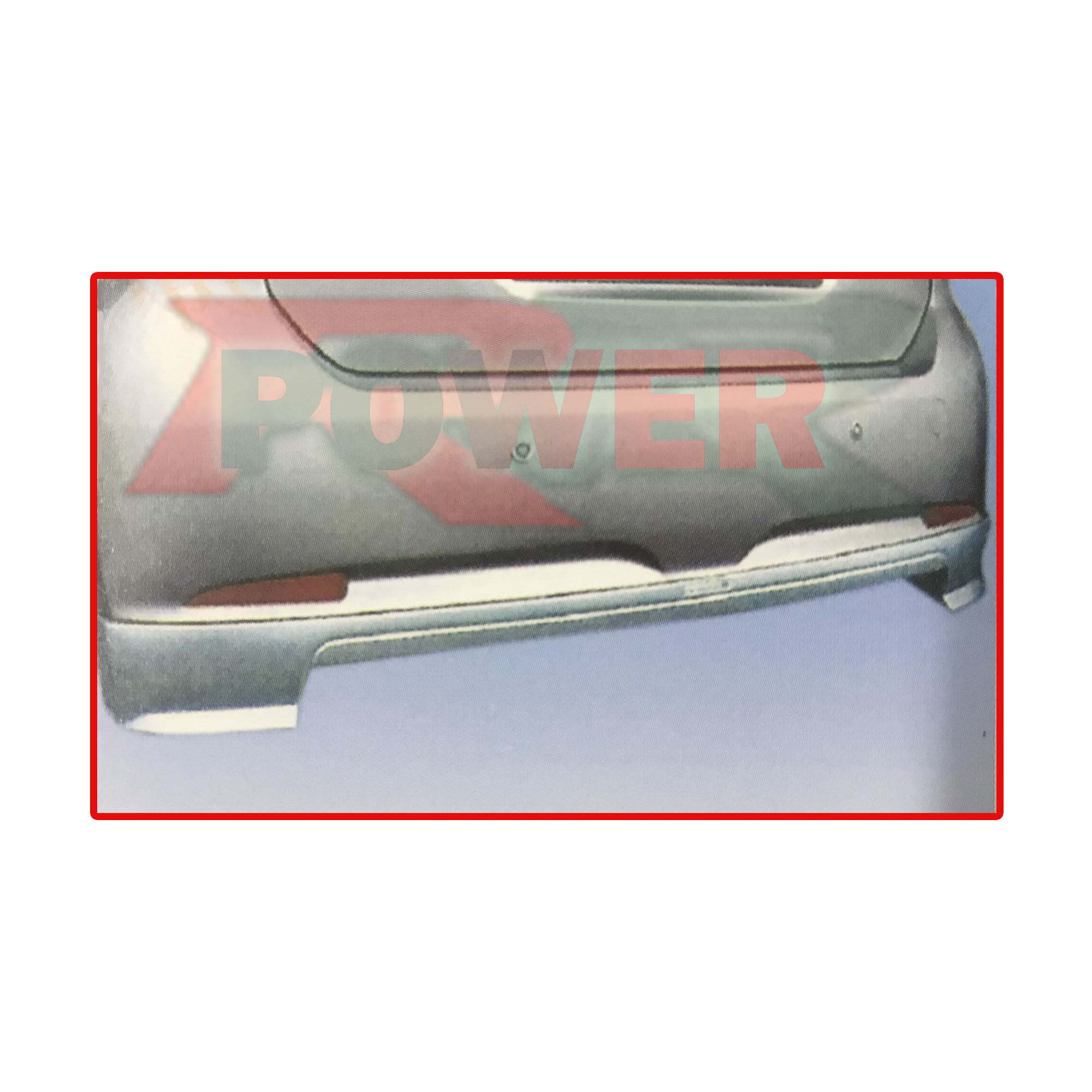 Perodua Myvi First Generation (2005-2011) GIALLA Style Rear Back Skirt ...