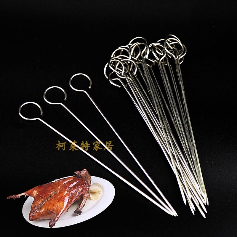 Stainless steel goose tail needle bold roast duck needle with hook ...