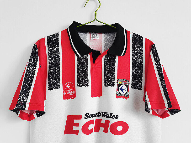 1990 Cardiff City Red Retro เสื้อฟุตบอล,เสื้อฟุตบอล S-XXL - Tinmee ...