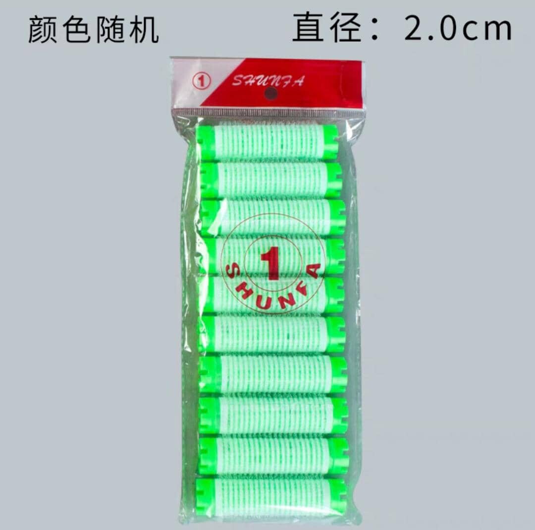10pcs/pack Korea Morgan Perm Rods Set Fluffy Hair Root Rollers Pack The ...