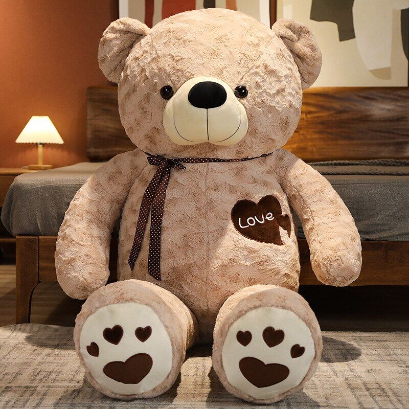 JOJO CASTLE Giant Teddy Bear 90/110/130/150/170/190cm Human Size Teddy ...