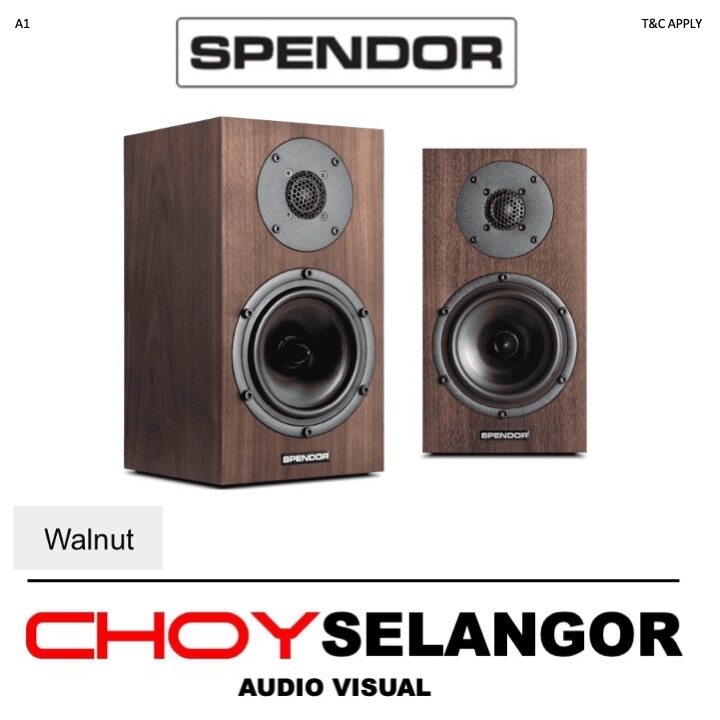 Spendor A1 Bookshelf Speakers – Pair | Lazada