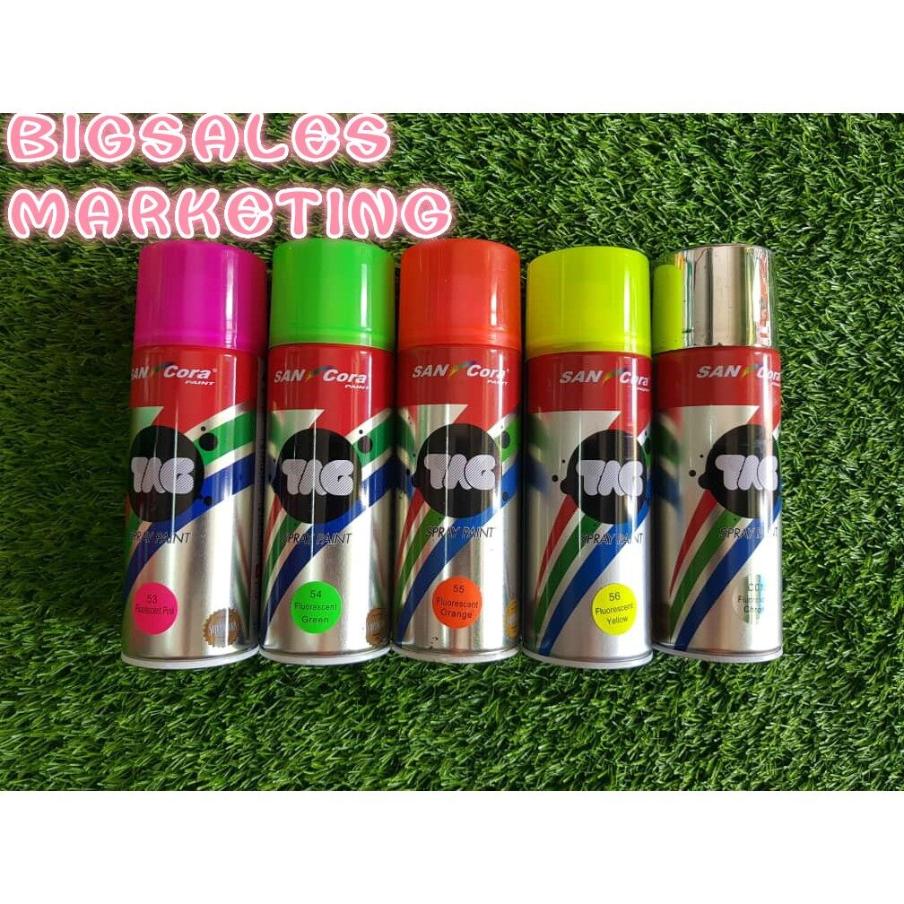 400 ML SANCORA TAG Aerosol Spray Paint Fluorescent Colour / Spray Cat ...