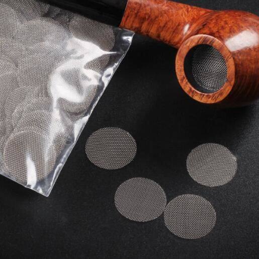 500 pieces of affordable pipe filter screen, cut combustion supporting ...