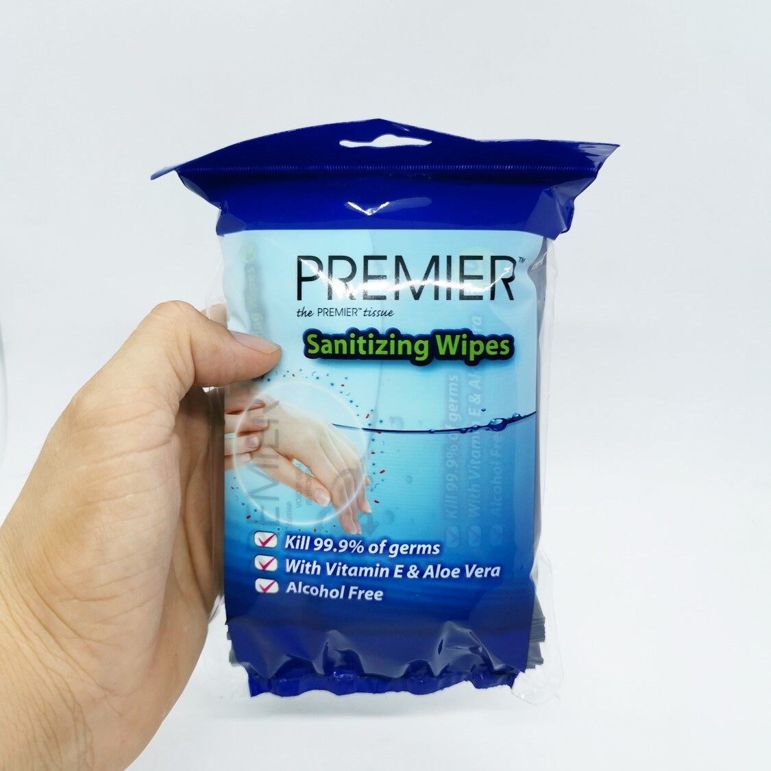 Premier Antibacterial Wet Wipes / Sanitizing Wipes (10 Sheets x 3Pkt ...