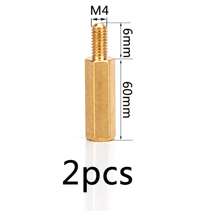 M3 M4 Brass Hex Nylon Standoff Spacer Column Flat Head Copper Spacing ...