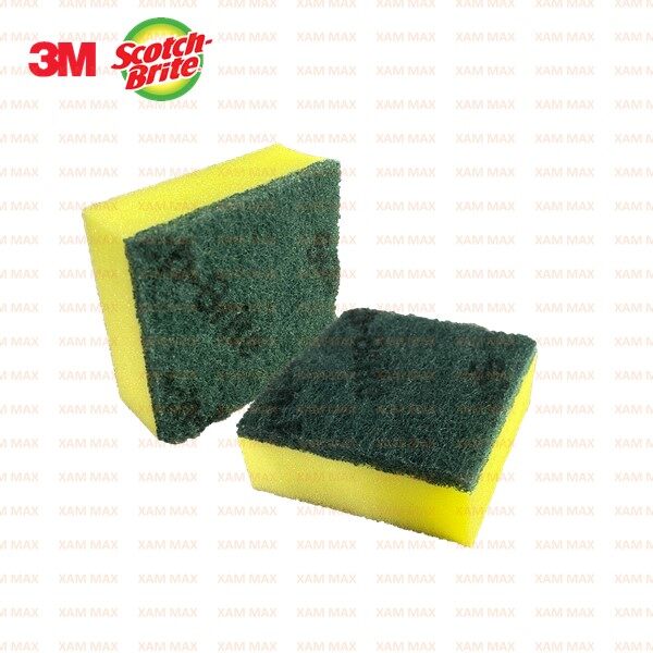3M Scotch Brite - 1pcs/pack Tough Clean Scouring Sponge Household Wash ...