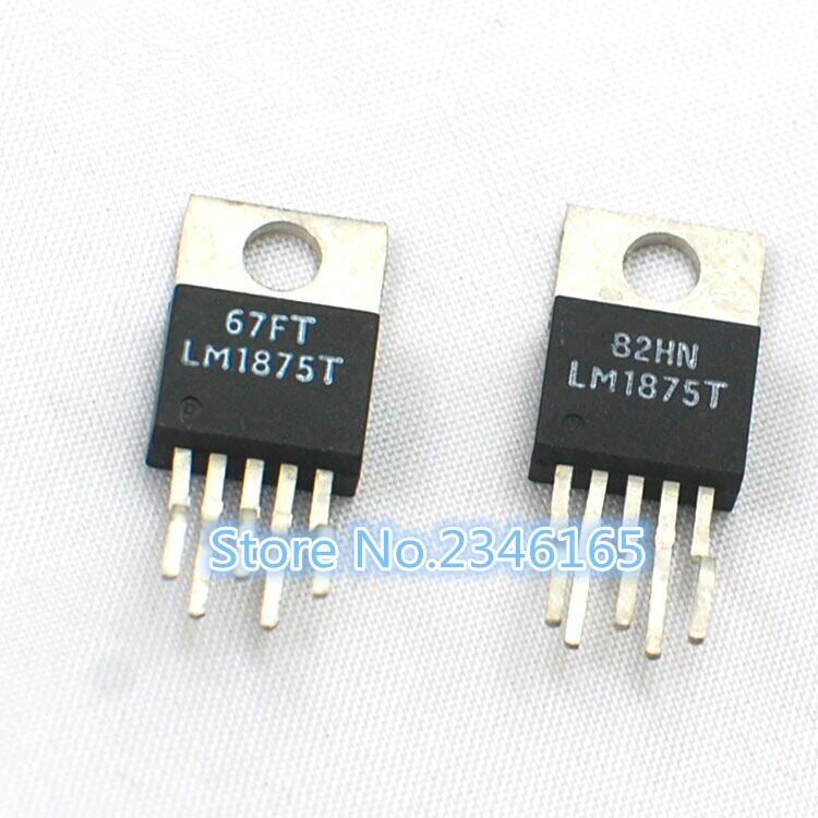 10Pcs LM1875T TO220-5 LM1875 TO220 20W เครื่องขยายเสียงถ้าจำเป็นกรุณาให้รุ่นหรือภาพ Us ...