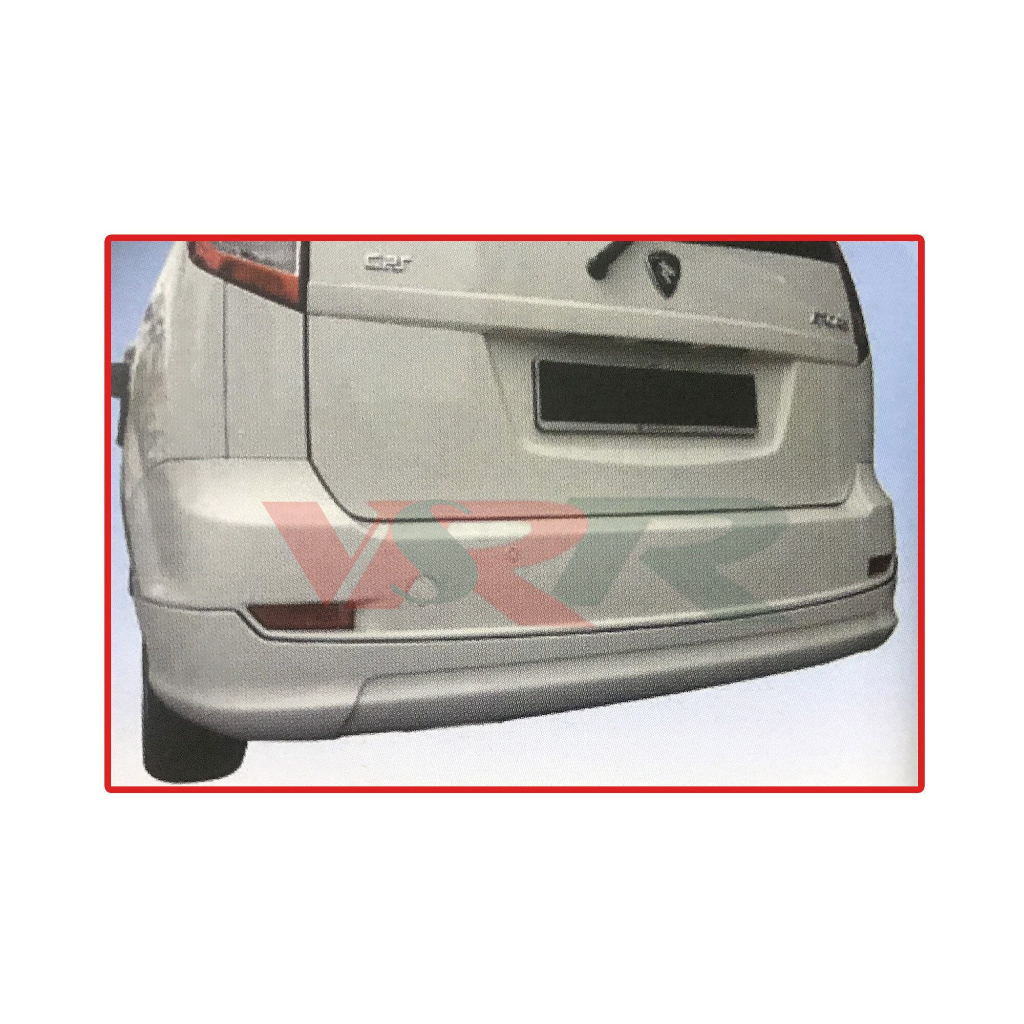 Proton Exora (2009-2011) OEM Style Rear Back Skirt Skirting Bumper ...