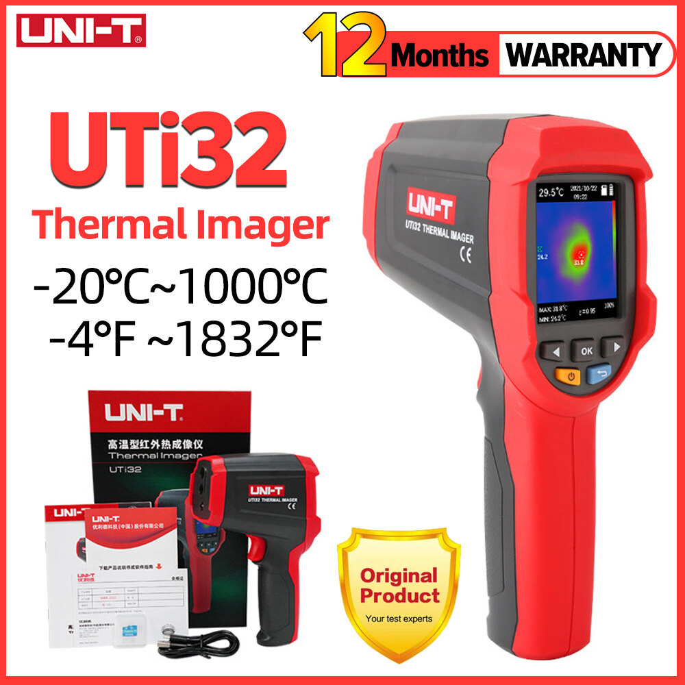 UNI-T Infrared Thermal Imager UTi32 Industrial Inspection Floor Heating ...