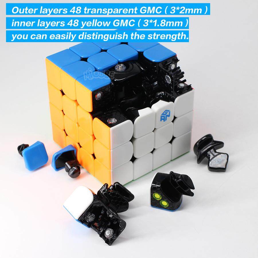 เดิม GAN 460 เมตร Cube แม่เหล็ก 4x4 เมจิก CUBE 4x4x4 GAN 460 เมตรความ ...