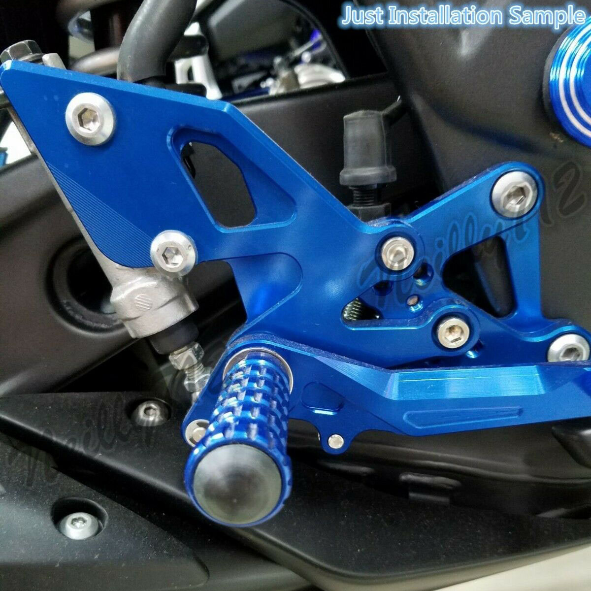QMSTART Racing Motorcycle Parts Adjustable Rearset Footrests Drive Foot ...