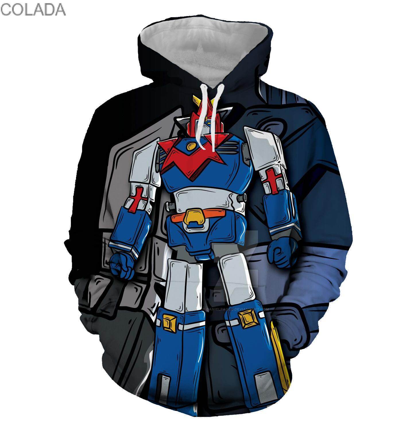 COLADA Machine Voltes V Top Chōdenji Machine Voltes V Backgr hoodie ...